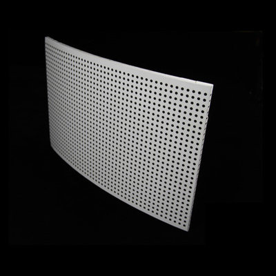 PE Coated Facade Curtain wall Punching Aluminum Honeycomb Panels 6mm - 50mm