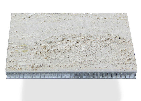 Marble aluminum honeycomb panels /  honeycomb backed stone panel for Railway Station