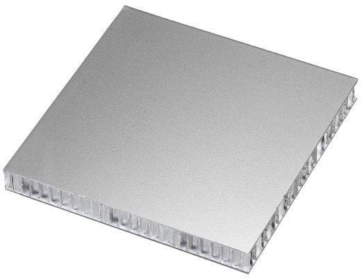 15mm Facade Aluminum Honeycomb Board Mill Finished Interior