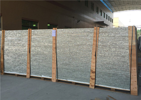15mm Facade Aluminum Honeycomb Board Mill Finished Interior