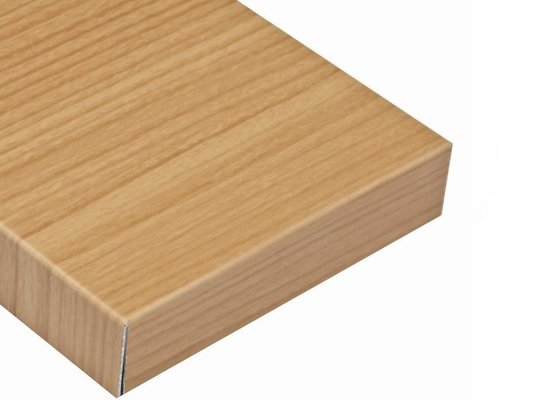 Yellow Rectangle Cladding 25mm 30mm Aluminum Honeycomb Sandwich Panel