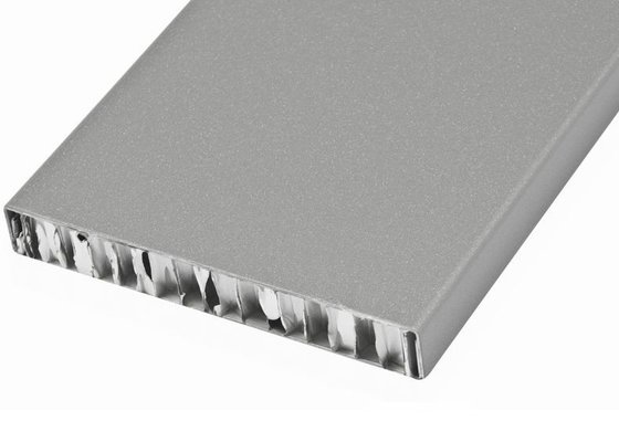 External Rigid Facade wall Cladding Aluminum Honeycomb Board 1220x2440mm