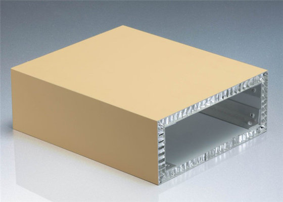 Facade Curtain Wall Sandwich 6mm / 8mm Aluminum Honeycomb Board / Sheets