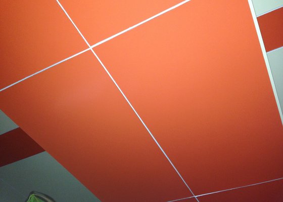 Red PVDF Aluminum Composite Panel 3mm / 4mm Aluminium Sheet AAMA260502
