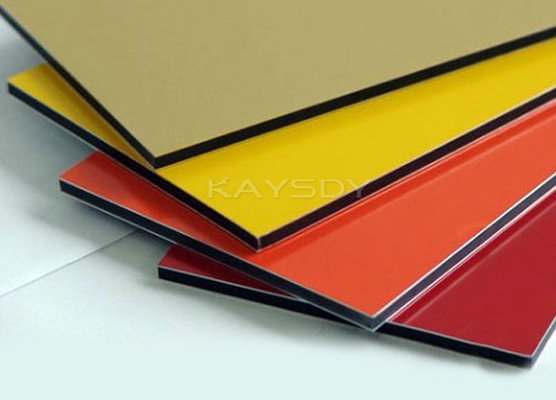 Custom PVDF aluminum composite panel ACP , exterior wall cladding panels