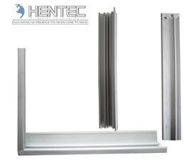 Outside Anodized  Aluminum Solar Panel Frame , 6063 - T5 10 um ROHS / SGS