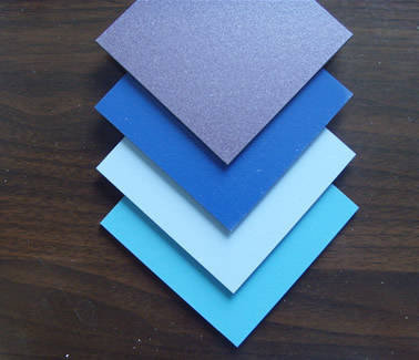 Lightweight Rigid PVDF Aluminum Composite Wall Panels / Boards ISO / SGS