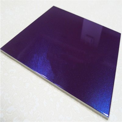 Chameleon PVDF Aluminum Composite Panel For Decoration