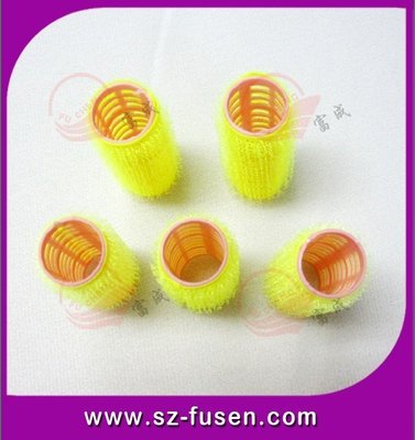 Adhesive Velcro Hair Curlers , Hair Curl Aluminium Hair Velcro Rollers