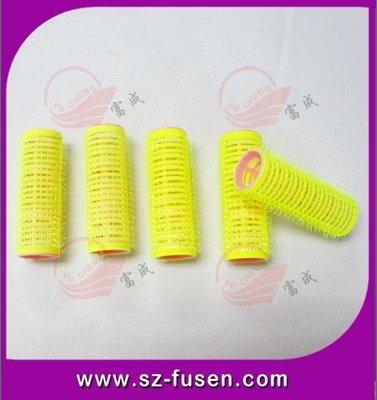 Adhesive Velcro Hair Curlers , Hair Curl Aluminium Hair Velcro Rollers