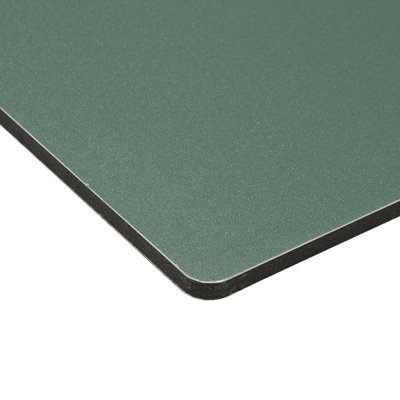 Black / Yellow LDPE Aluminium Composite Sheet External Wall Cladding Panels 1220x2440mm