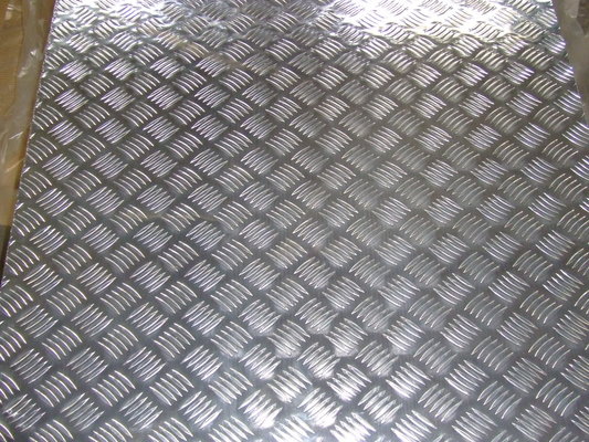Cold Rolling 1100 3003 Aluminum Tread Plate Aluminium Checker Sheet Metal