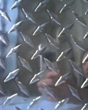 Construction Silver Aluminium Tread Plate with Diamond Pattern Alloy 1050 3003 5052