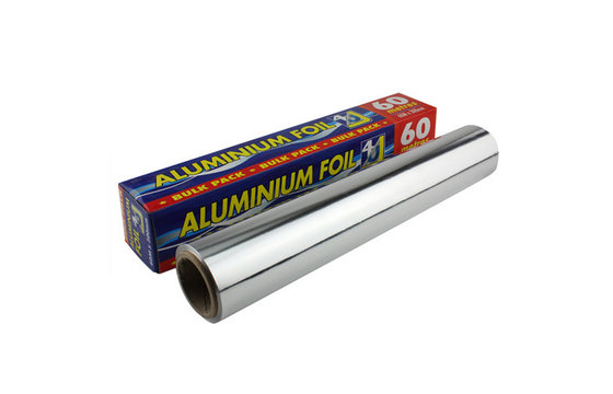 Food grade 60m bbp soft silver Aluminium Foil Roll 18inch width