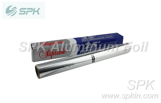 SPK Silver jual aluminium foil roll 304mm width 10mic For Household