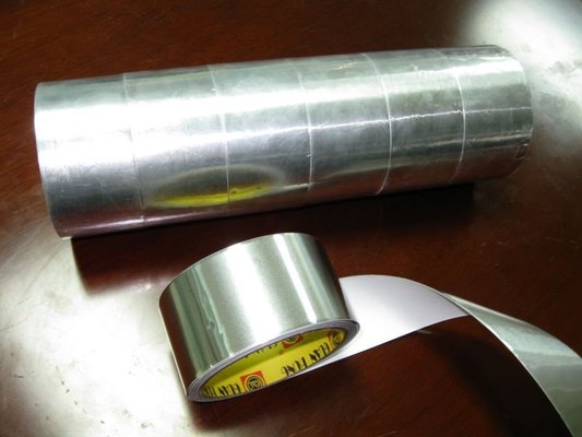 Aluminium Foil Sealing Tape With Pressure Sensitive Acrylic Adhesive aluminum foil