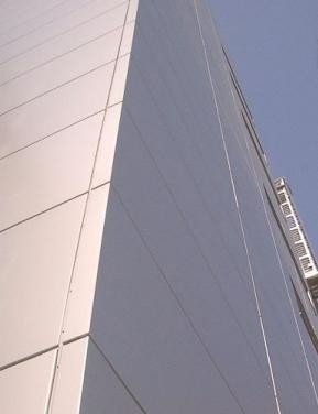 Aluminum Honeycomb Panel Facade, Curtail Wall, Cladding