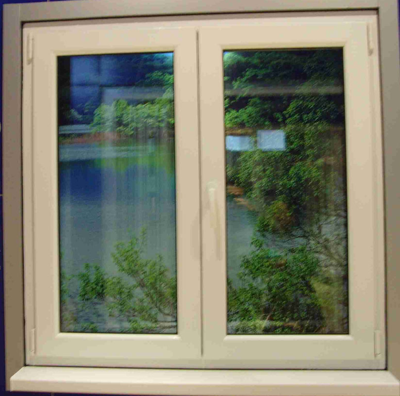 double-glazed extrusion PVC window 