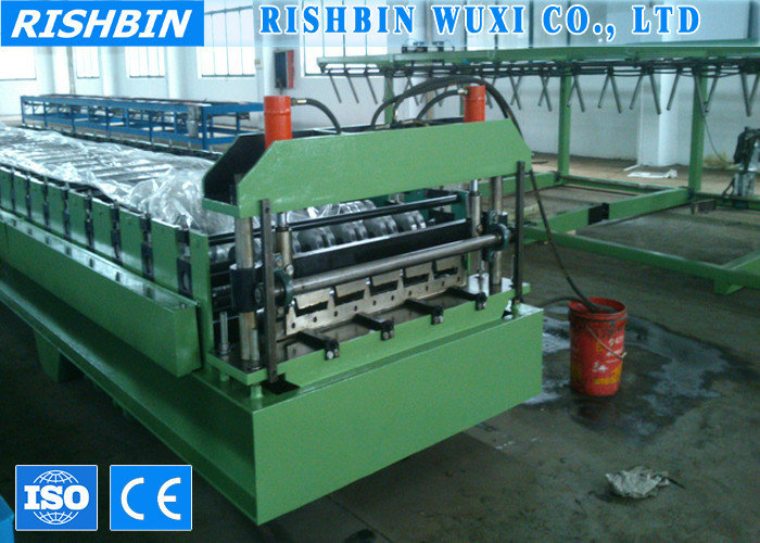 Aluminium PBR / PBU Roof Panel Roll Forming Machine with Manual Uncoiler