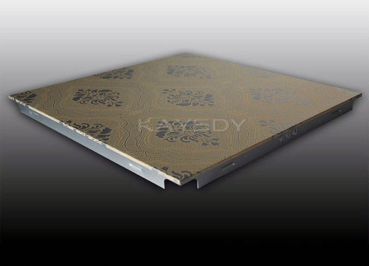 Noiseproof Acoustic  Metallic Clip In Ceiling Tiles , perforated aluminum panel
