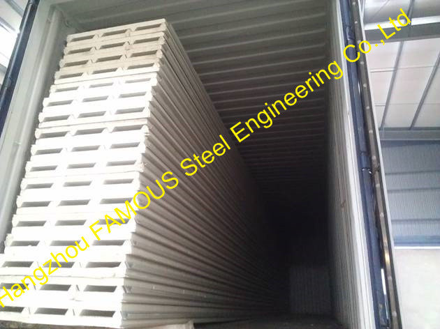 Roofing Insulated Sandwich Panels / Perforated Metal Sheets Fireproof