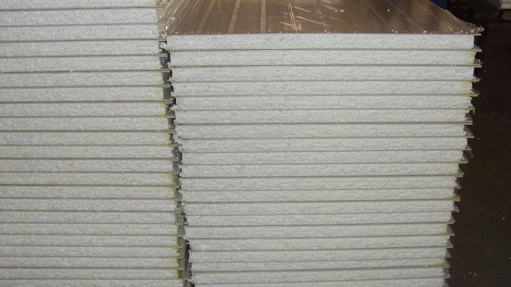 Light Weight EPS / PU/ Rock wool Sandwich Panel Prepainted Galvanized Steel