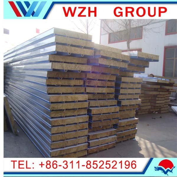 A grade FIRE-PROOF  sandwich panel /rockwool sandwich panel /composite board