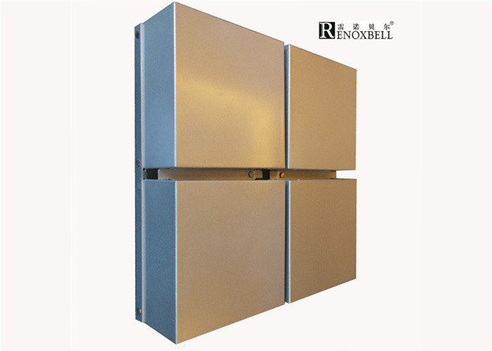 Architecture Mock-up Aluminum Facade Panels 2mm - 5mm SGS approved