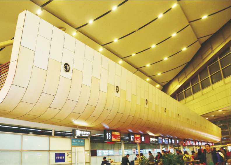 Building facades material Aluminum Honeycomb Panel windproof for museum opera house