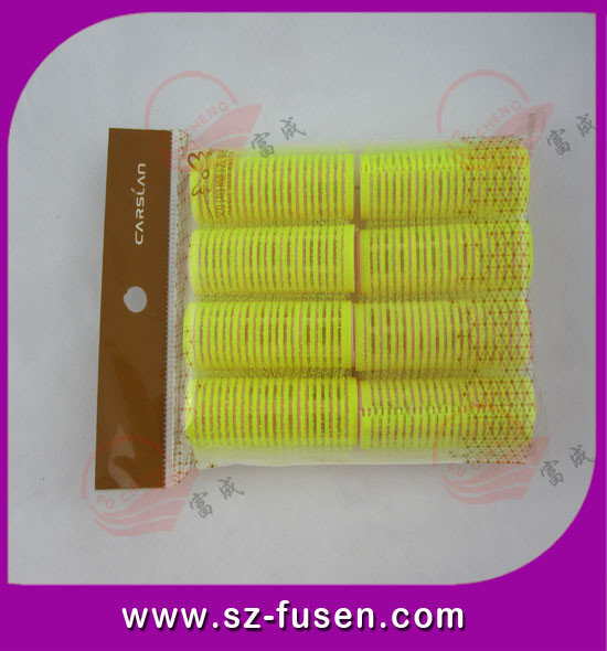 Adhesive Velcro Hair Curlers , Hair Curl Aluminium Hair Velcro Rollers