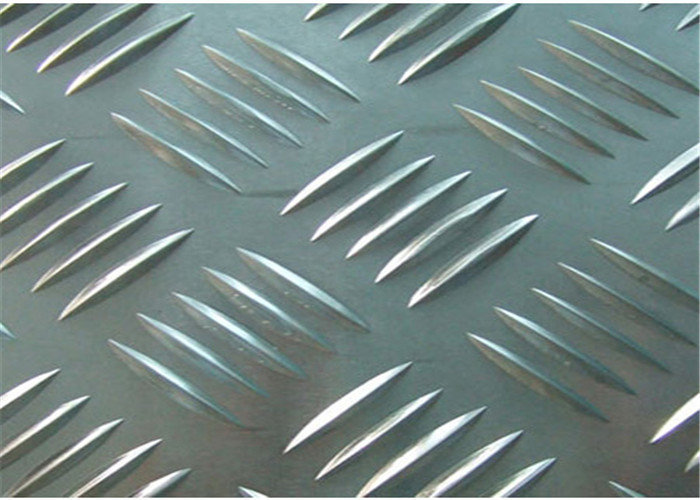 5 Bar A Toolbox / Car Mill Finished Aluminum Tread Plate 1100 / 1060 H24