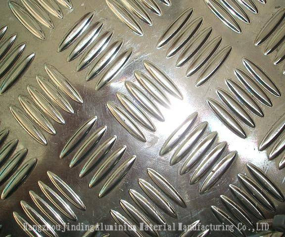 Aluminum trade embosssed sheet 4X8 5052 3105