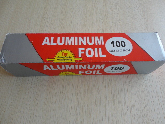 Healthy Recyclable Aluminium Foil Roll Paper  Household Kitchen