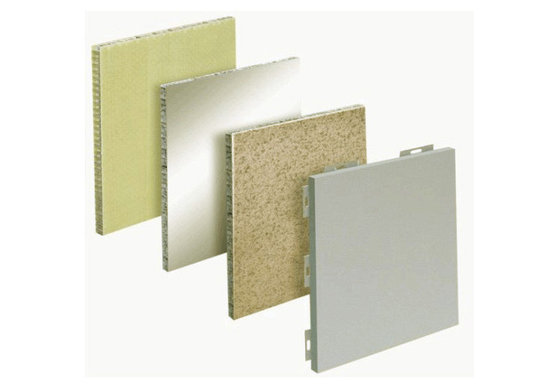 Marble Like Fluorocarbon Coated Aluminum Honeycomb Core Panels 6mm-50mm