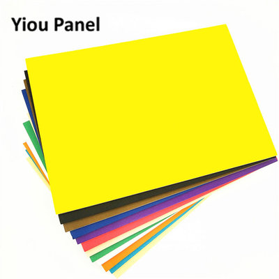 High Resolution KT Foam Advertising Board Excellent Long Term Durability Eco Friendly