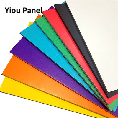 YIOU Digital Printing PS Foam Board Colored For Advertising / Decoration