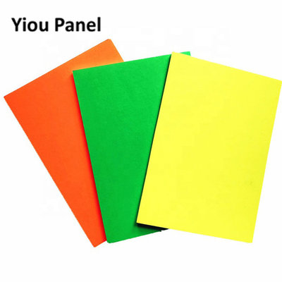 Flat Shape Lightweight Foam Board Acid Resistance PS Foam Advertising Board