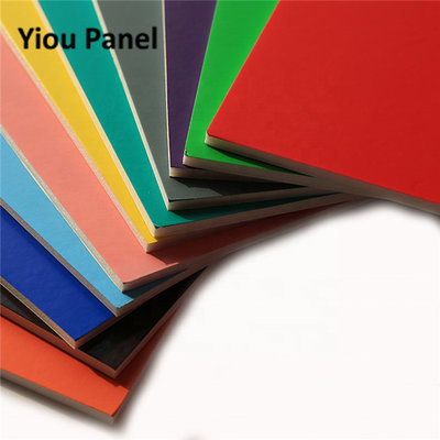 Flat Shape UV Printing Sheet Acid Resistance Light Weight Polystyrene Foam Board