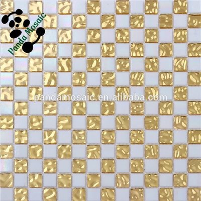 24k Gold Glass Mosaic Tile Crystal Glass Mosaic Tile With Great Price SMG06