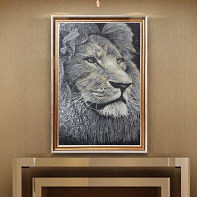 Irregular Shape Handmade Tile Murals 4mm - 8mm Thickness Animal Mural Type