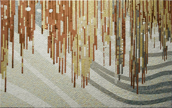 OEM Decorative Kitchen Tiles Murals / Western Tile Murals Flame Treated