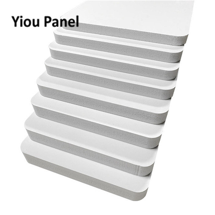 Weather Proof PVC Crust Foam Board 0.3 - 0.8g/cm3 Density Impact Resistance