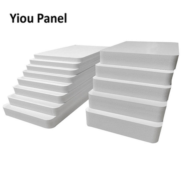 Flat Panel Shape PVC Extruded Insulation Board 3 - 30mm Thickness White Color