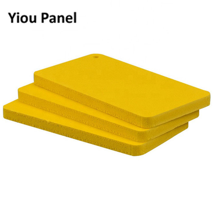 Colorful Printing Sintra Board Waterproof 1220*2440mm Size PVC Materials