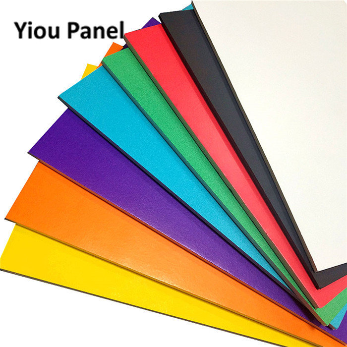 YIOU Digital Printing PS Foam Board Colored For Advertising / Decoration