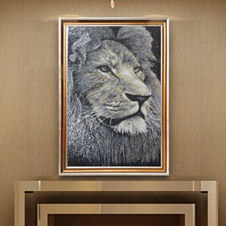 Irregular Shape Handmade Tile Murals 4mm - 8mm Thickness Animal Mural Type