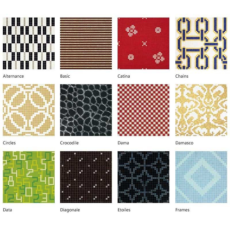 Style Selection Colorful Walls Glass Mosaic Tile For Walls And Floors