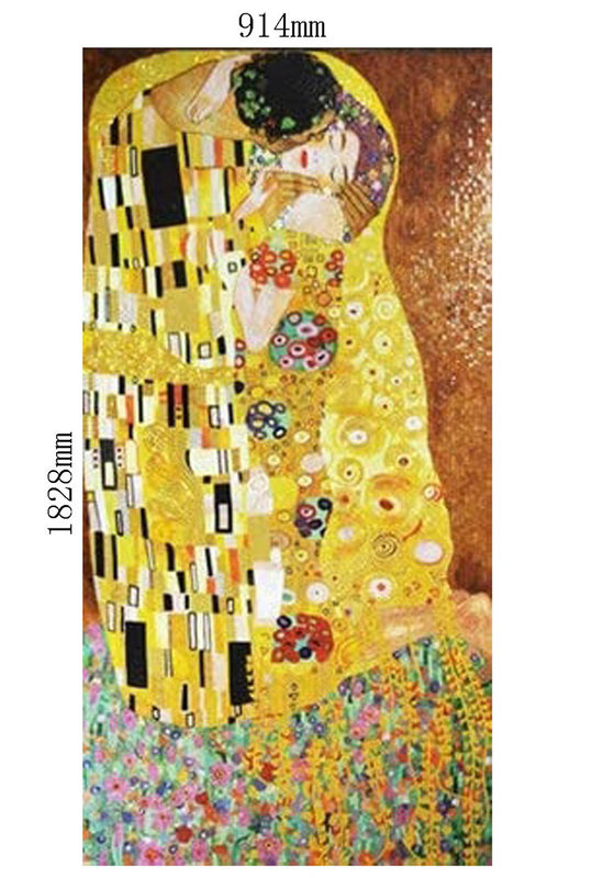 Anti Oxidation Handmade Tile Murals For Kitchen Hand Painted Customized