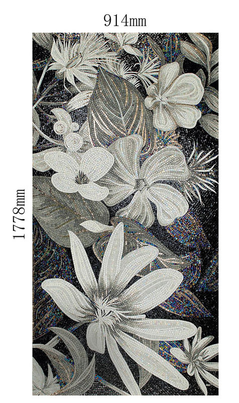 Custom Design Handmade Tile Murals With High Temperature Resistance