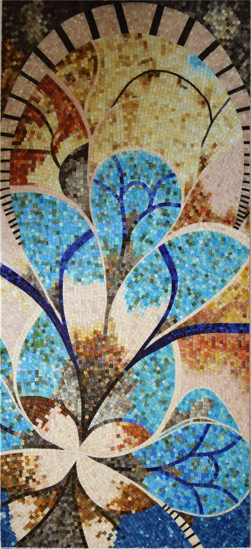 Unlimited Palette Handmade Tile Murals For Kitchen Backsplash Rectangle